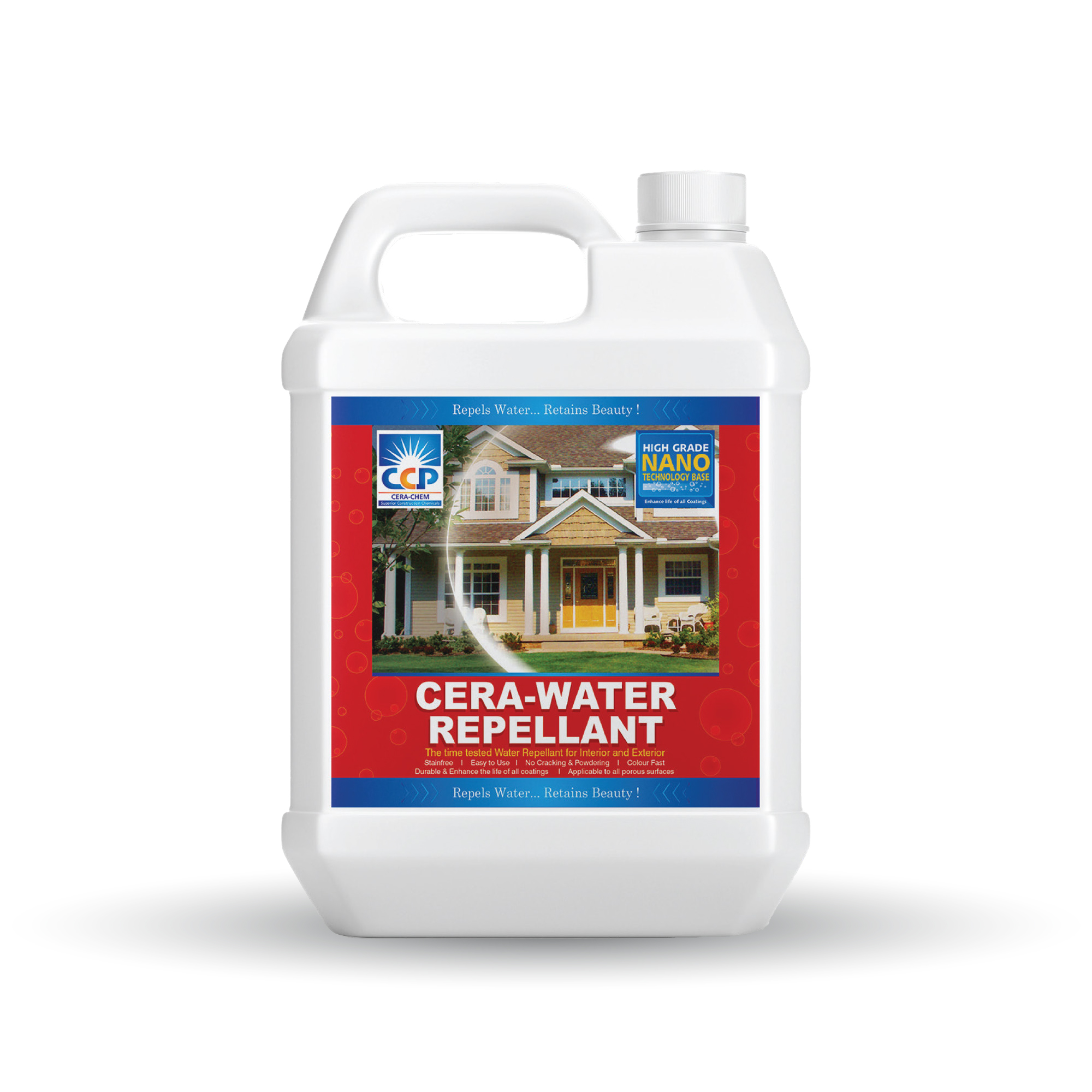 CERA WATER REPELLENT: Nano-Silicon Concrete Hydrophobic Coating