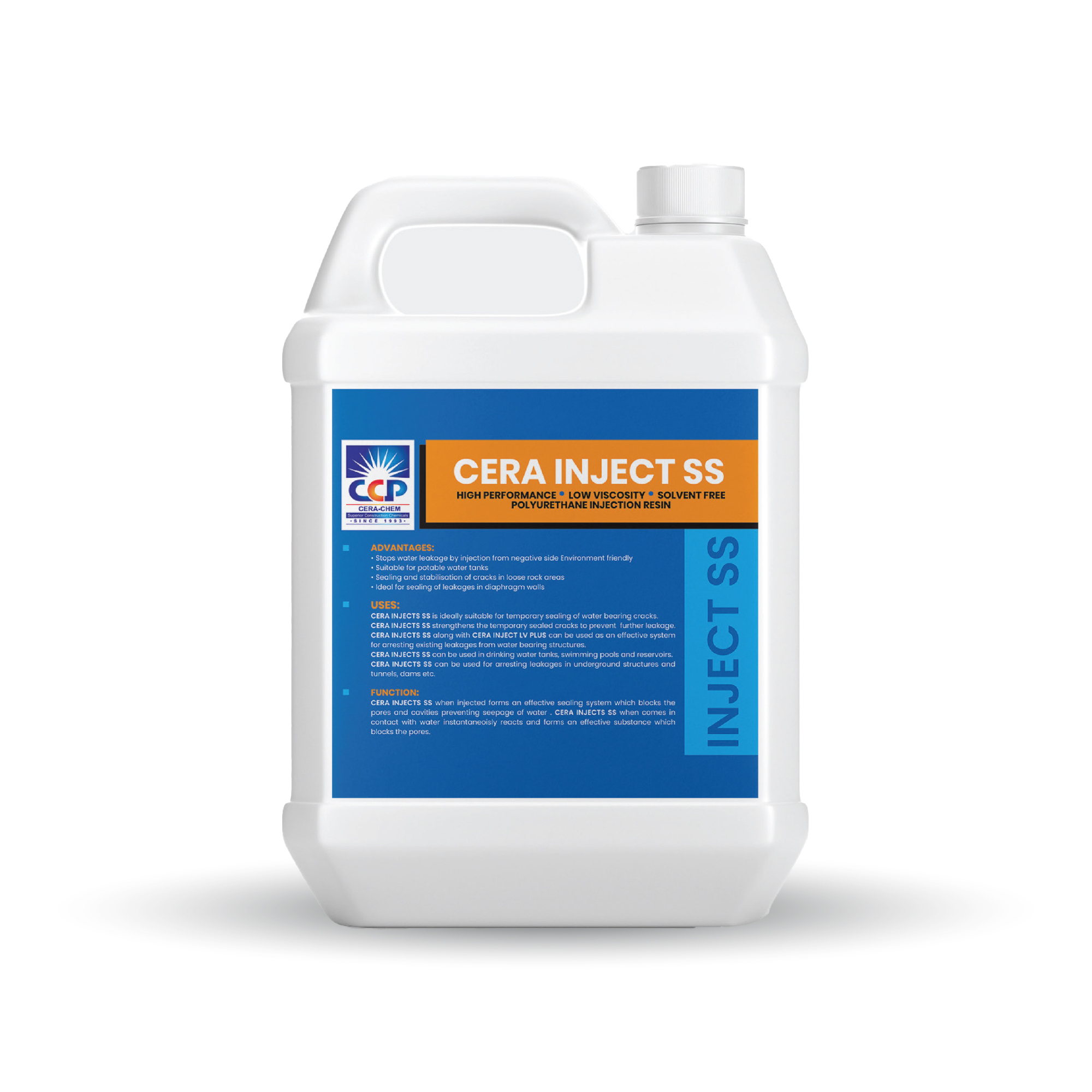 CERA INJECT SS: Polyurethane Injection for Sealing